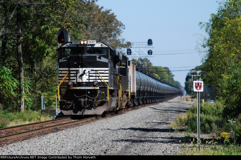 NS 1037 serves as one of the two DPUs on NS Z6Z at CP SULLY